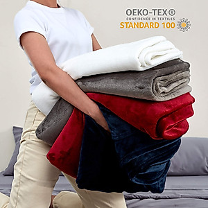 SLEEP ZONE Flannel Fleece Baby Sublimation Blanket 30x40 Inches - Soft Fuzzy Plush White Kids Bed Travel Blanket Throw for Girls, Boys, Toddlers, Puppies