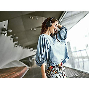 Sony WHXB700 Wireless Extra Bass Bluetooth Headset/Headphones with mic for Phone Call and Alexa Voice Control, Black