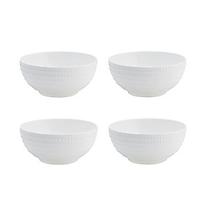 Mikasa Nellie 16-Piece Dinnerware Set, Service for 4 White