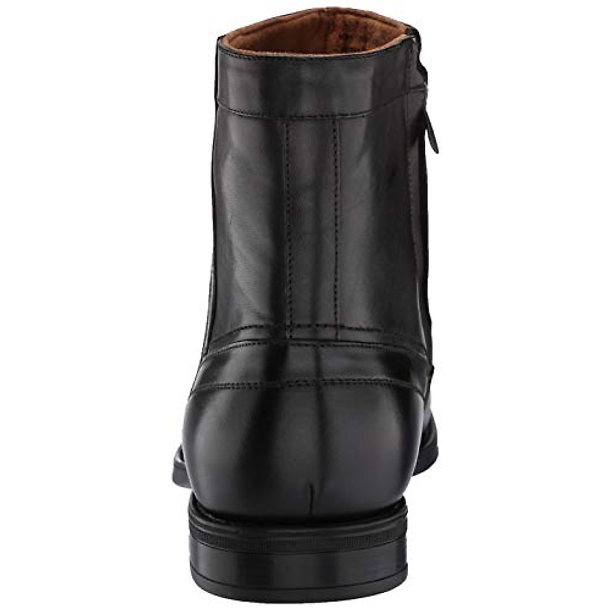 Florsheim Men's Medfield Plain Toe Zip Boot Fashion, Black, 14 Wide