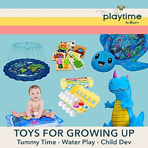 Playtime by Magifire Wooden Puzzles for Toddlers Set of 6: Early Developmental STEM Toy for Babies Aged 1-3 Years; Ladybug, Car, Bee, Teddy Bear, Butterfly, Turtle