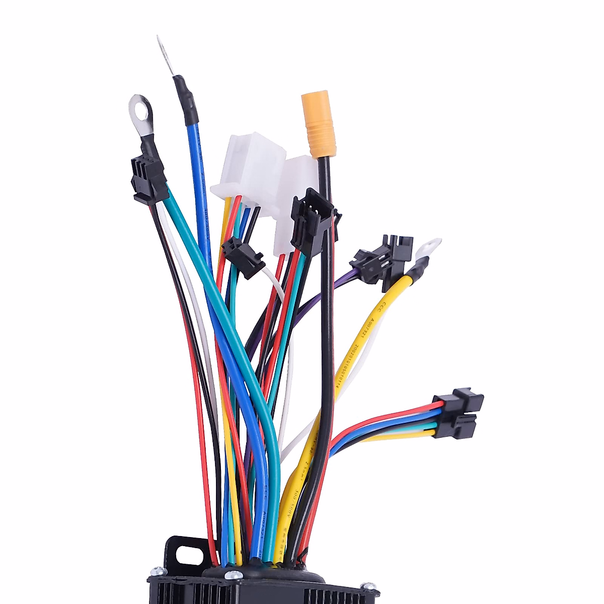 TOWOHIPPKI Electric Bicycle Controller Kit, 36V 48V 1000W E-Bicycle Dual Drive Motor Brushless Controller with LCD Display Color Screen Kit for Electric Bicycle Scooter