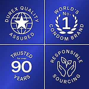 Durex Condom Prolong Natural Latex Condoms, 12 Count - Ultra Fine, ribbed and dotted with delay lubricant, Regular Fit