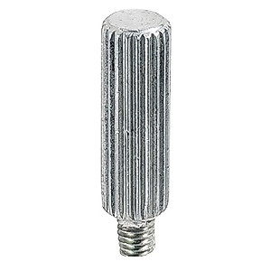 Allspace 4 Piece Utility Track Locking Pins for Pegboard Wall Mount System, Closet, Garage Utility Organization Accessories - 450036-35,Silver