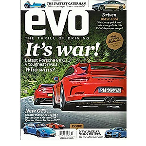 EVO, OCTOBER, 2013 (THE THRILL OF DRIVING) THE FASTEST GATERHAM * IT'S WAR!