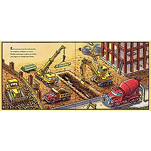 Buenas noches, construcción. Buenas noches, diversión. (Goodnight, Goodnight, Construction Site Spanish language edition): (Bilingual Children's Book, Spanish Books for Kids) (Spanish Edition)