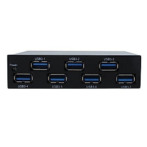 SEDNA - Internal 7 Port USB 3.0 Hub (Floppy Bay)