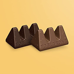 Toblerone Tiny Swiss Chocolate Gift Set, Dark Chocolate, Milk Chocolate Candy Bars with Honey & Almond Nougat, 7.05 oz (25 Pieces)