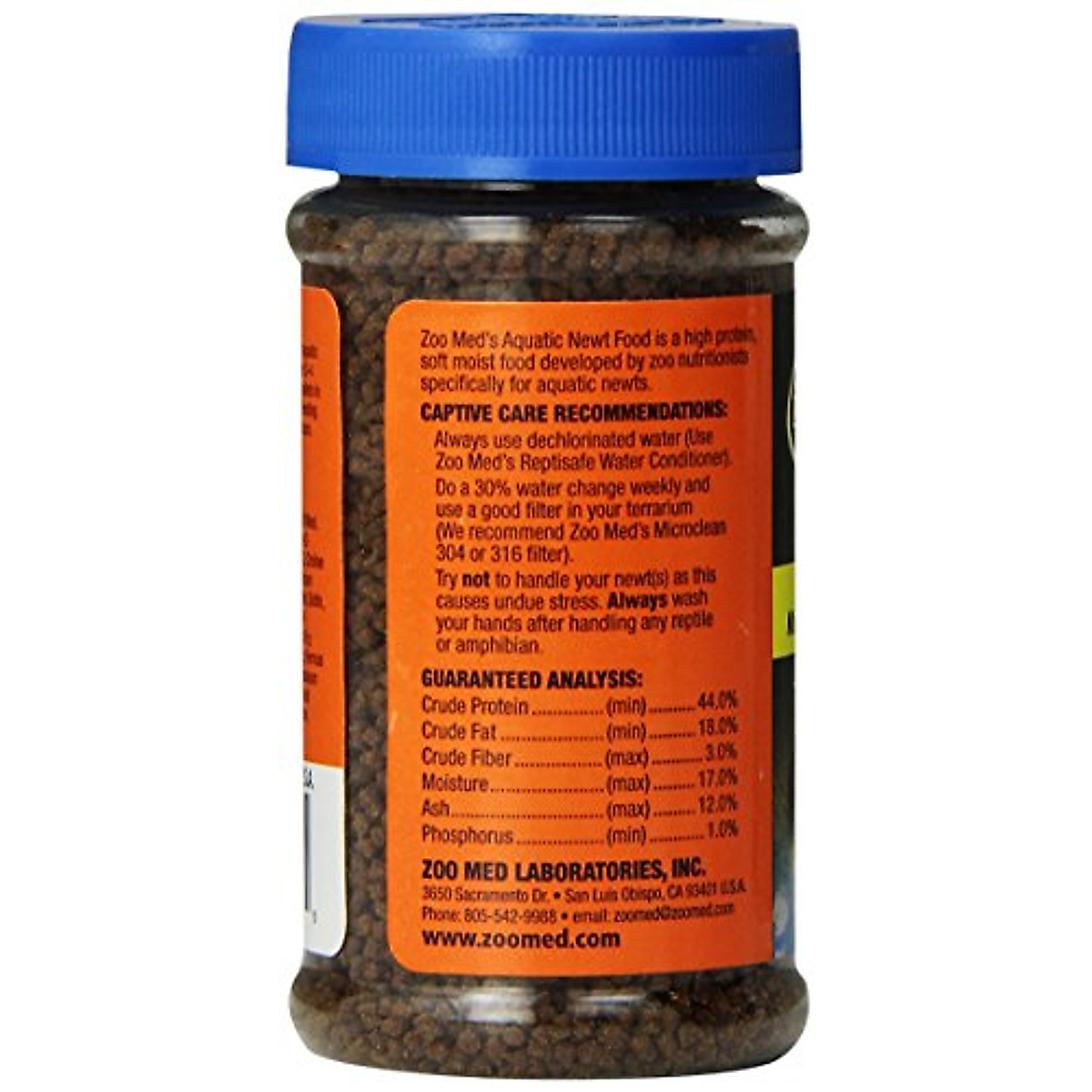 Zoo Med Aquatic Newt Food, 2-Ounce