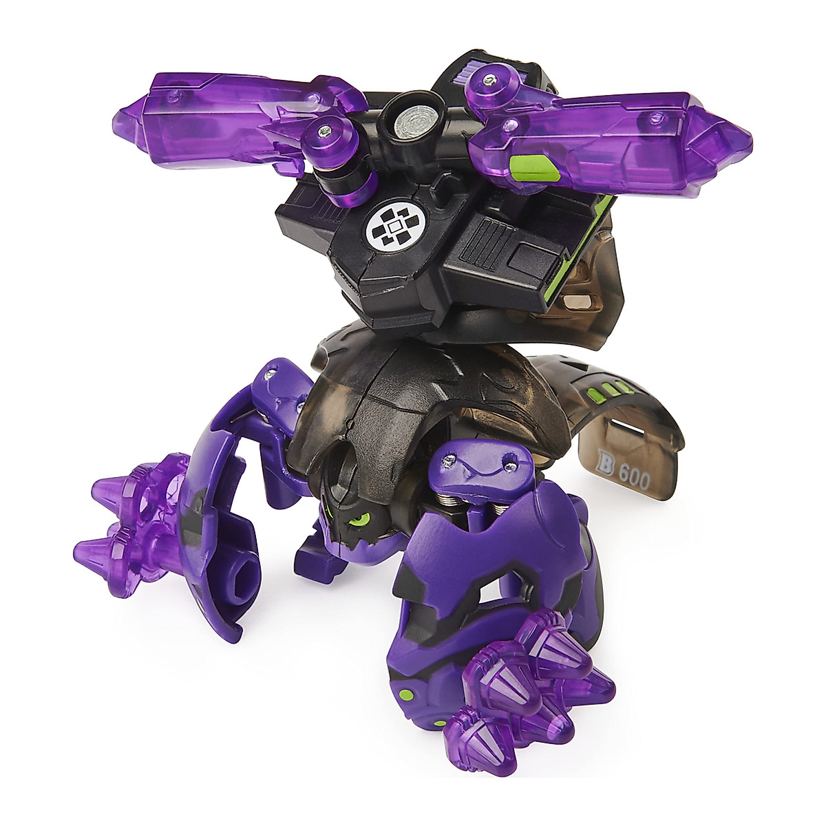Bakugan Ultra, Fused Sabra x Pyravian with Transforming Baku-Gear, Armored Alliance 3-inch Tall Collectible Action Figure