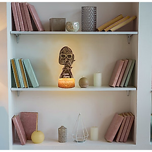 QHY Birthday Gifts for Girls, Cute Girl Night Light, Decoration for Room. Table Lamp for Music Party Supplies.Night Light with 16 Colors Change and Timing