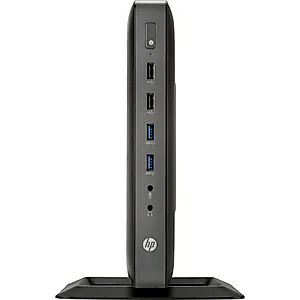 HP G4V28UT#ABA Flexible Thin Client T620 Tower Desktop, 4 GB RAM, 16 GB SSD, AMD Radeon HD 8330E, Black