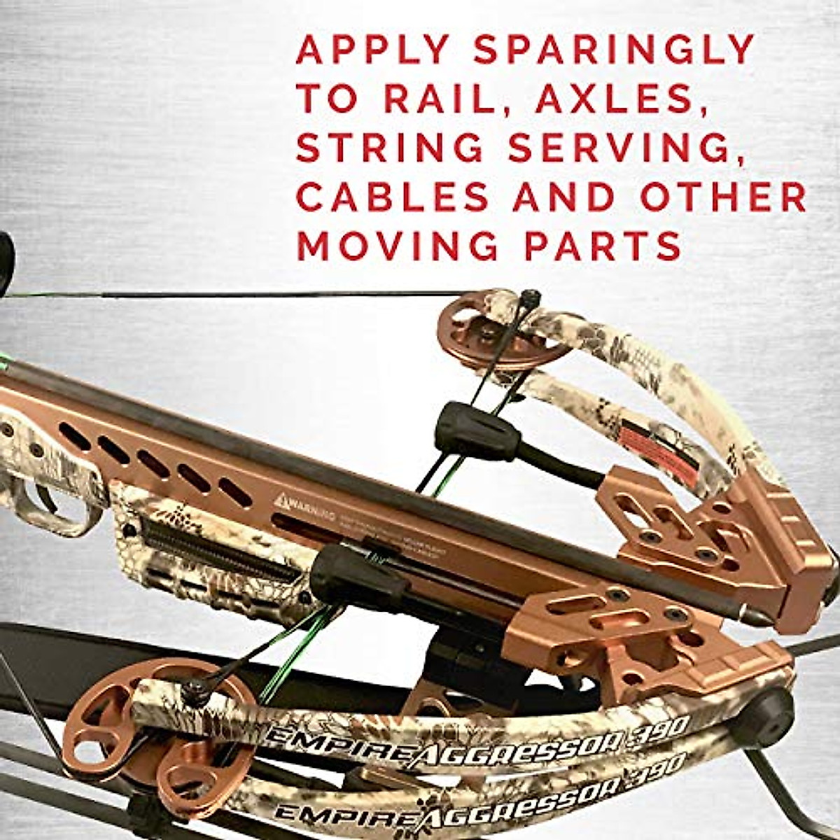 SA Sports X-Bow Glide Crossbow Rail Lube, Teflon Silicone Formula