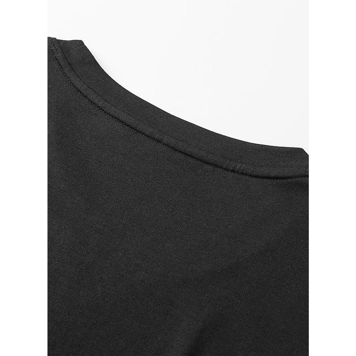 JMIERR Men's 3 Pack Cotton Hipster Hip Hop Longline Crewneck T-Shirt, Short Sleeve Gym Workout Athletic T Shirts for men Pack,M, Black/Black/Black