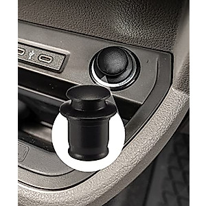 ESEWALAS 2 Pack Universal Cigarette Lighter Plug Cover,Dustproof Car Cigarette Lighter Cover Cap,Waterproof Car Accessory Car Cigarette Lighter Socket Plug Cover