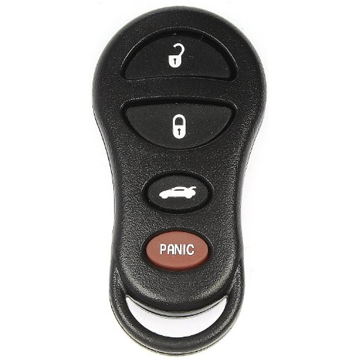 Dorman 13609 Keyless Entry Transmitter Cover Compatible with Select Chrysler / Dodge / Jeep Models, Black