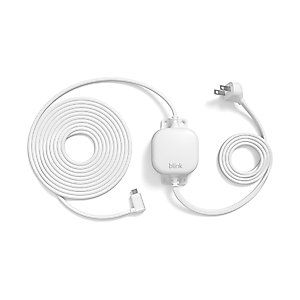 Blink Weather Resistant 13ft Power Adapter for Blink Mini 2 and Blink Outdoor 4 (White)
