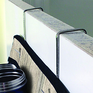 Jokari Tumbler and Bottle Storage Organizer Door Rack Holds Large Water and Drinking Containers with a Unique Over the Door Shelf System with Mesh Net Sleeves that Hangs Perfect in a Kitchen Pantry