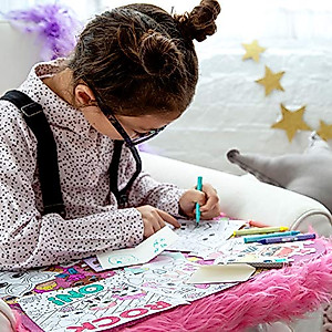 L.O.L. Surprise Super Activity Set Studio by Horizon Group USA, Sketch & Create with Stickers & Gemstones, Multicolor