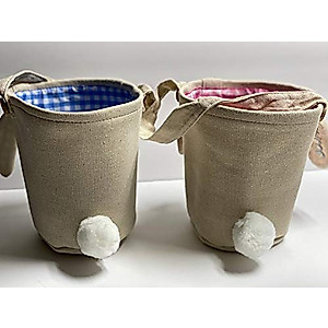 Monogrammed - Personalized - Easter Bunny Basket - Gift for Boy Girl