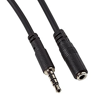 StarTech.com 2m 3.5mm 4 Position TRRS Headset Extension Cable - M/F - audio Extension Cable for iPhone (MUHSMF2M)
