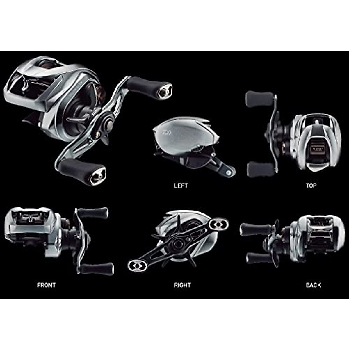 Daiwa Gillion SV TW 1000H Bait Reel, Right Handle, 2021 Model