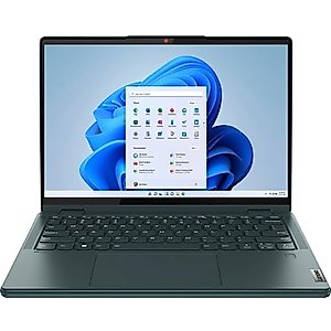 Lenovo Yoga 6 Laptop 2023 13.3” FHD+ 1920 x 1200 Display Touchscrenn, AMD Ryzen 5 7530U, 6-core, AMD Radeon Graphics, 8GB LPDDR4, 1TB SSD, Backlit Keyboard, Fingerprint, Wi-Fi 6, Windows 10 Home