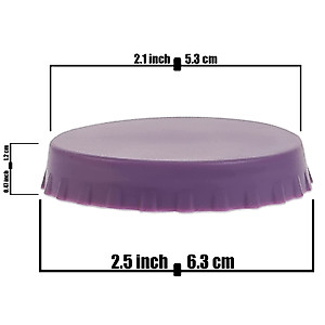 Bigomila 6 Pack Silicone Soda Lid Beverage Can Cover Beer Bottle Caps Juice Can Topper Reusable Food Grade Coke Can Saver 6 Color Silicone Can Can Stopper Fit 2.13”Standard Can