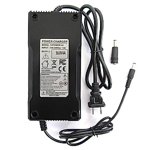 Abakoo 58.8V 4A Fast Battery Charger for 48V (51.8V 52V) 14S Lithium Battery Pack with DC 5.5x2.1mm / 5.5x2.5mm Plug
