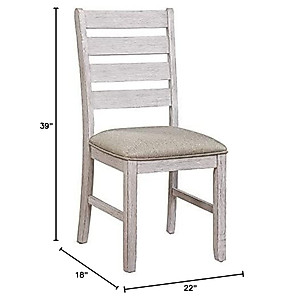 Lexicon Ameillia Dining Chair (Set of 2), White
