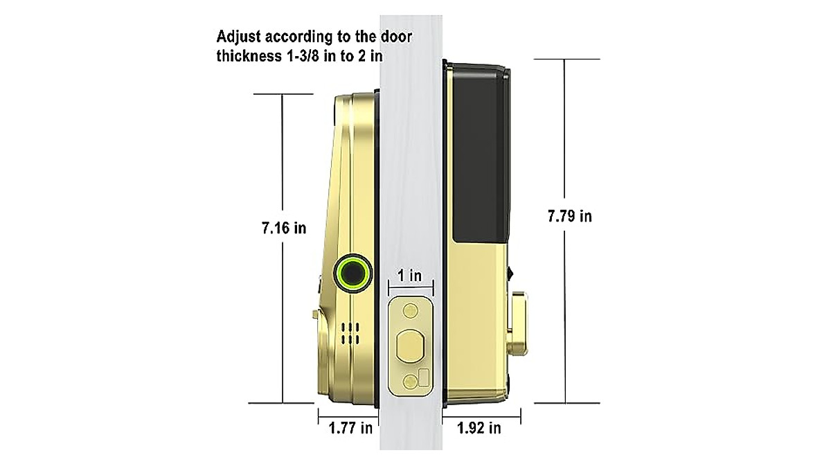 Lockly Vision Smart Lock: Keyless Entry & Two-Way Audio