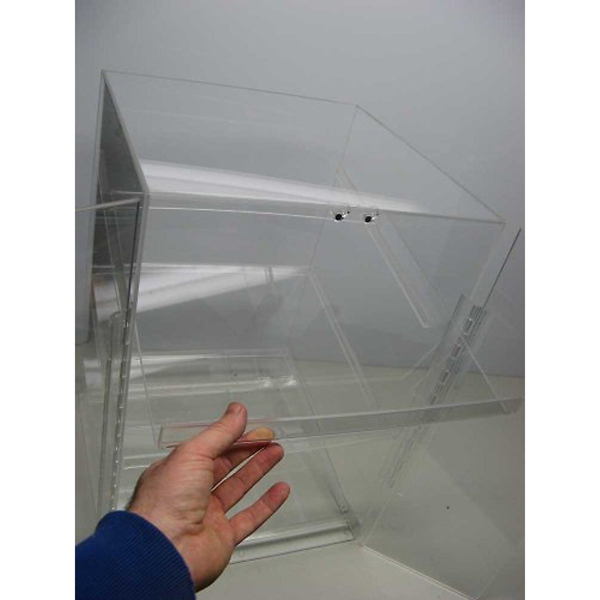 Self Serve Pastry or donut display case 3 trays for deli bakery convenience stores Display it and keeps fresh