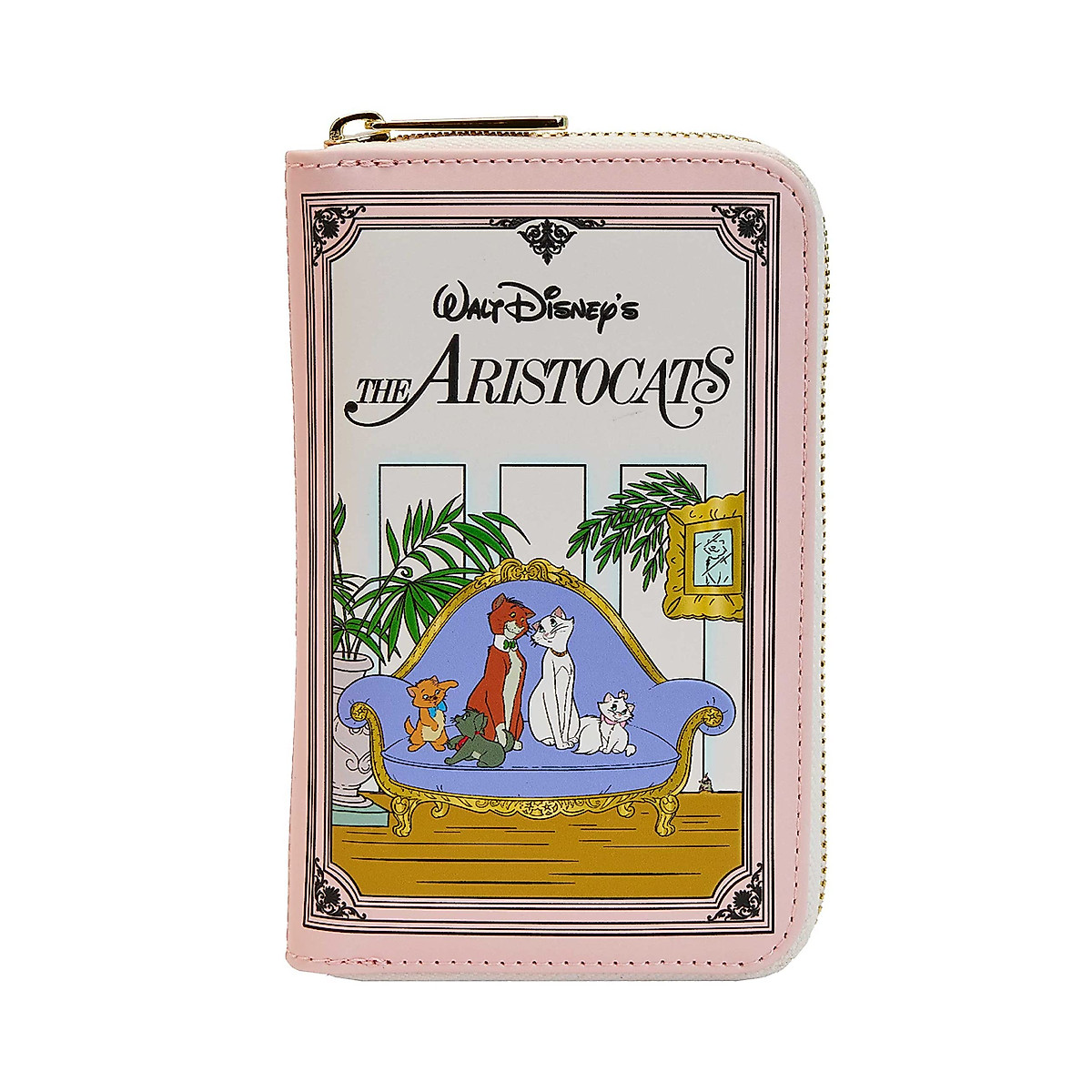 Loungefly Disney The Aristocats Book Zip Around Wallet Standard