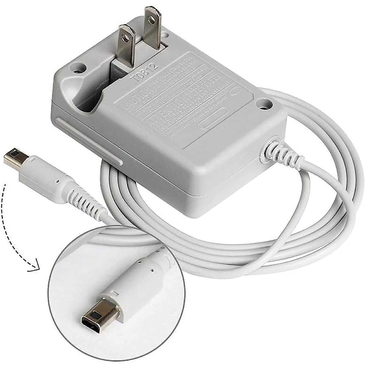 FDBV 3DS Charger, Dsi Charger, AC Adapter Charger Home Travel Charger Wall Plug Power Adapter (100-240 v) Compatible for Nintendo New 3DS XL New 3DS 3DS XL 3DS New 2DS XL New 2DS 2DS XL 2DS DSi DSi XL