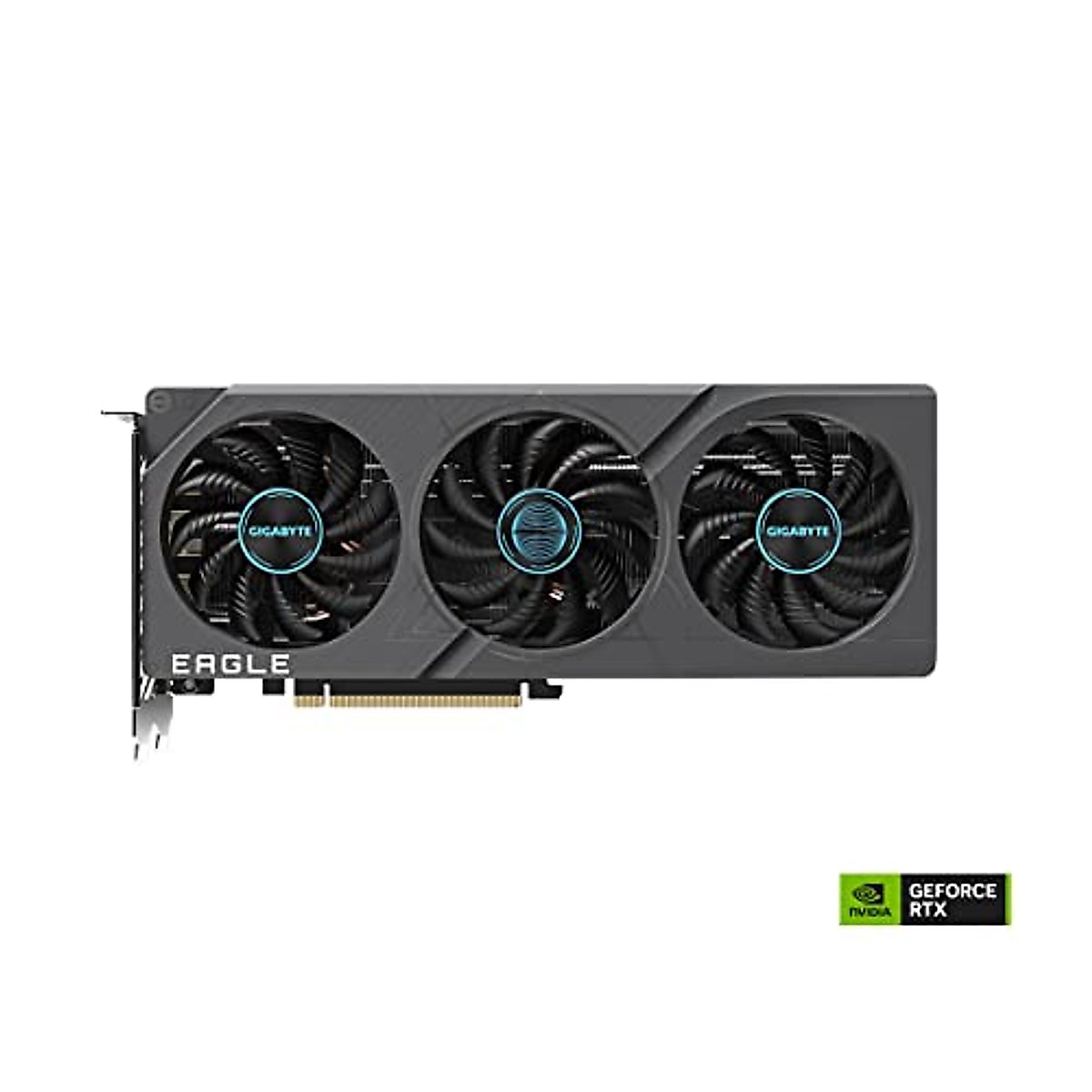 GIGABYTE GeForce RTX 4060 Ti Eagle OC 8G Graphics Card, 3X WINDFORCE Fans, 8GB 128-bit GDDR6, GV-N406TEAGLE OC-8GD Video Card