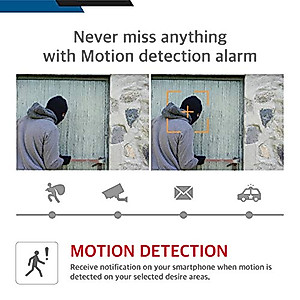 SAMSUNG SNH-C6417BNW SmartCam HD Plus 1080p Full HD Wi-Fi Camera White (Renewed) (3 Pack)