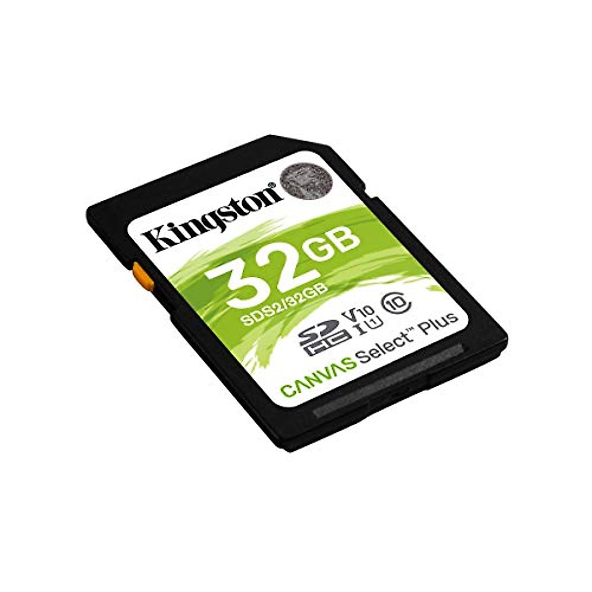Kingston 32GB SDHC Canvas Select Plus 100MB/s Read Class 10 UHS-I U1 V10 Memory Card (SDS2/32GB)