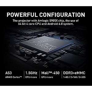 New 3D 4K Smart Mobile DLP Projector WiFi Bluetooth 1080P 8G Home Theater Cinema Mini Projector