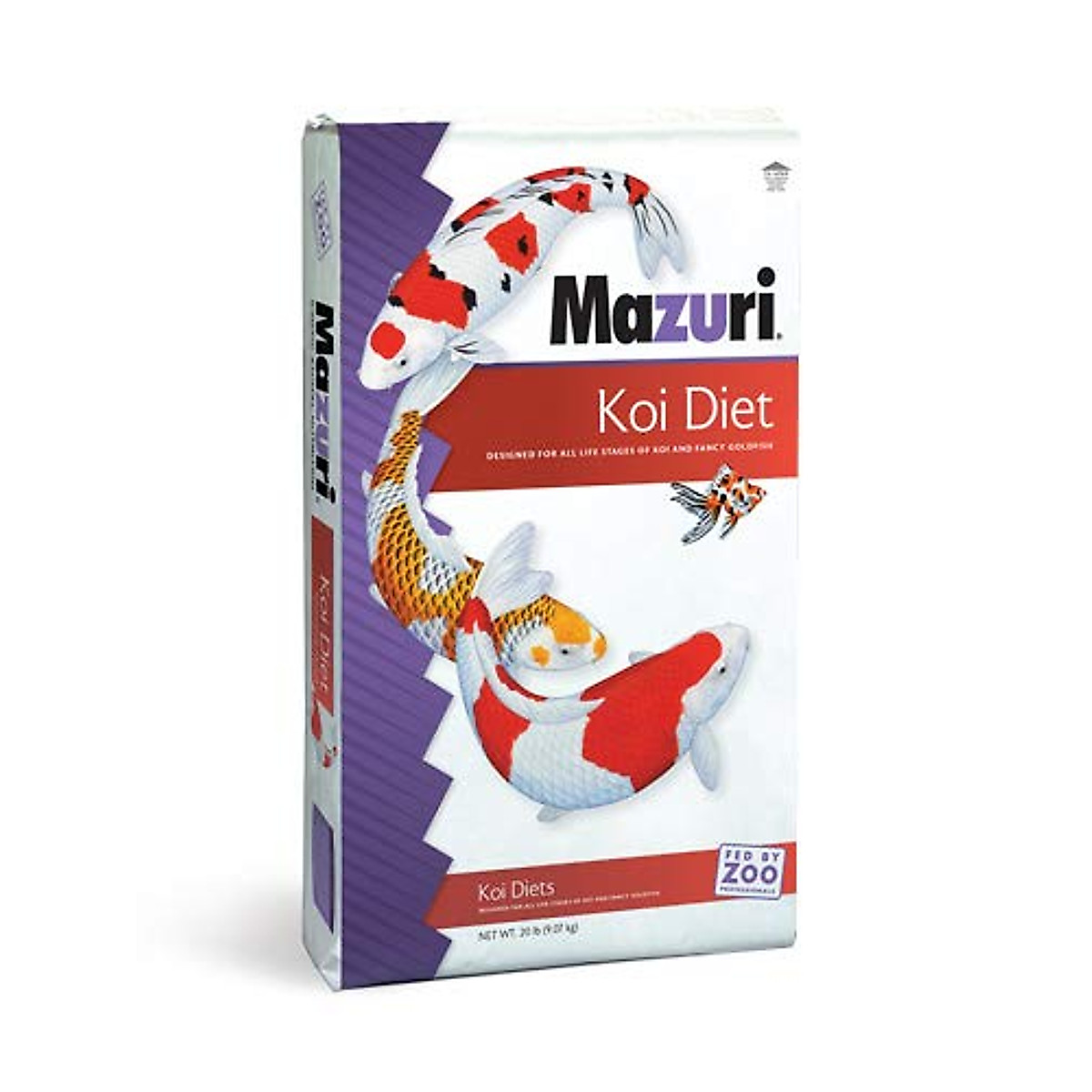Mazuri | Koi Floating Pond Nuggets| 20 Pound (20 lb.) Bag