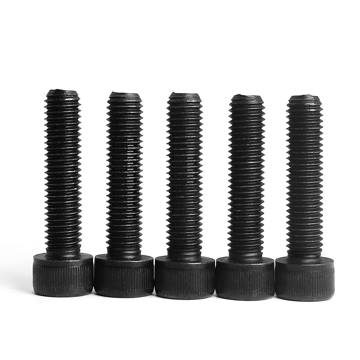 M4 x 20mm Socket Head Cap Screws Bolts 12.9 Grade Alloy Steel Metric Machine Hex Socket Screw, Black Oxide Finish, Fully Threaded, 50PCS