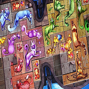 GTS Distribution The Isle of Cats: Boat Pack Expansion - Boardgame, Ages 8+