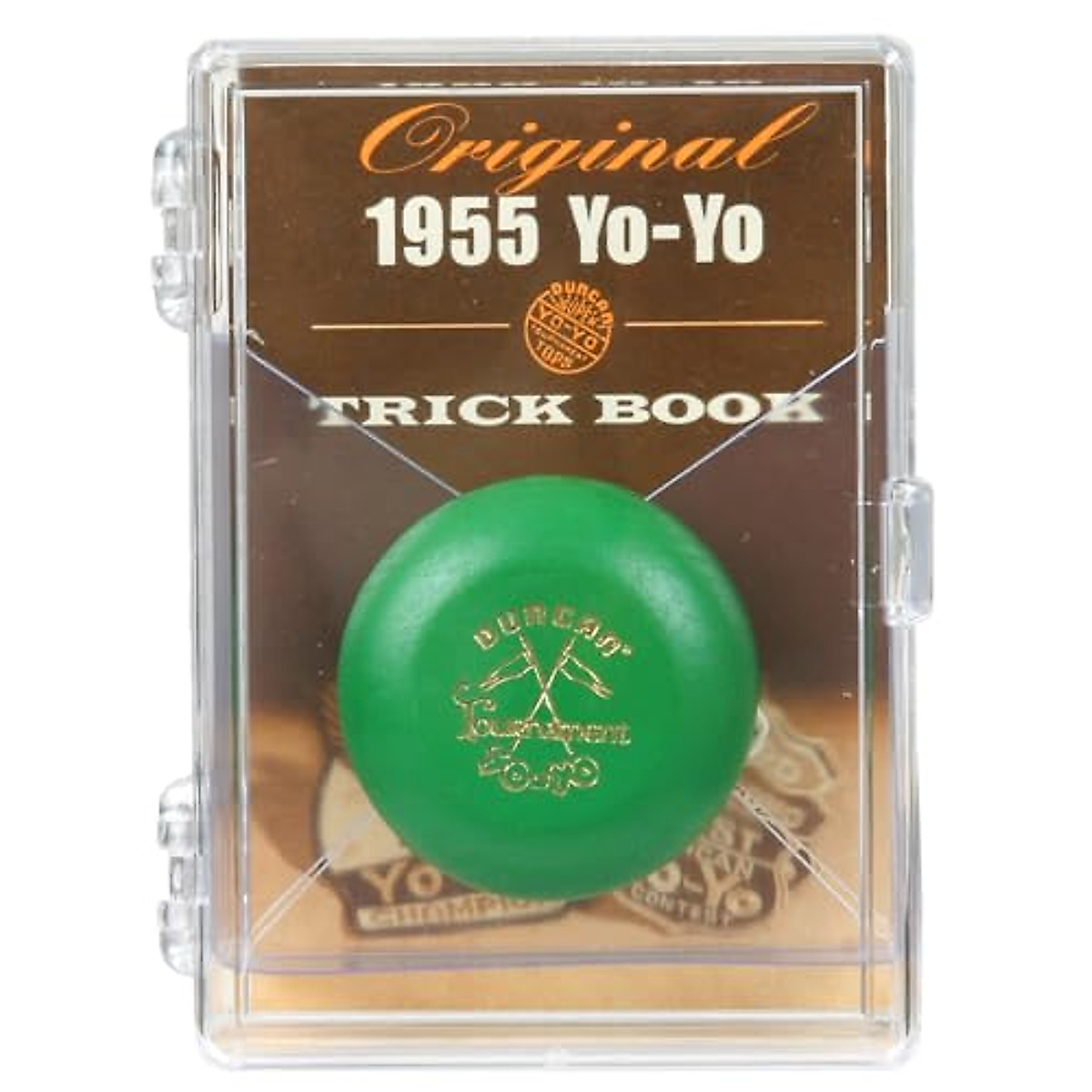 Duncan Toys Wooden Crossed Flags Tournament Yo-Yo, Varying Colors Medium