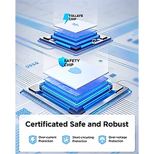 Car Charger, TOLLEFE 24W 4.8A Dual Port Cigarette Lighter Fast USB Car Charger RGB LED Light Car Charger Adapter Compatible with iPhone 14 Pro Max/13/12/11,Samsung S22/S21/S10/S9/S8