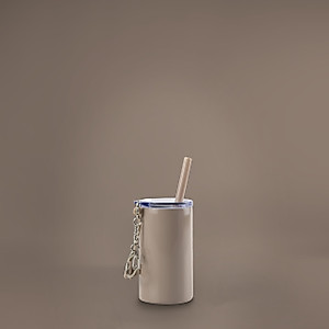 Hogg Mini Tumbler 6 Pack - 3oz Mini Skinny Pastel Collection, Sublimation Shot Glasses with Lids, 3 oz Shot Glasses, Mini Tumblers with Lids and Straws, Sublimation Shot Glass Blanks