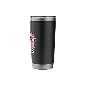 Cute Hippo Moo Deng Tee, Cool Just a Girl Who Loves Moo Deng Stainless Steel Insulated Tumbler
