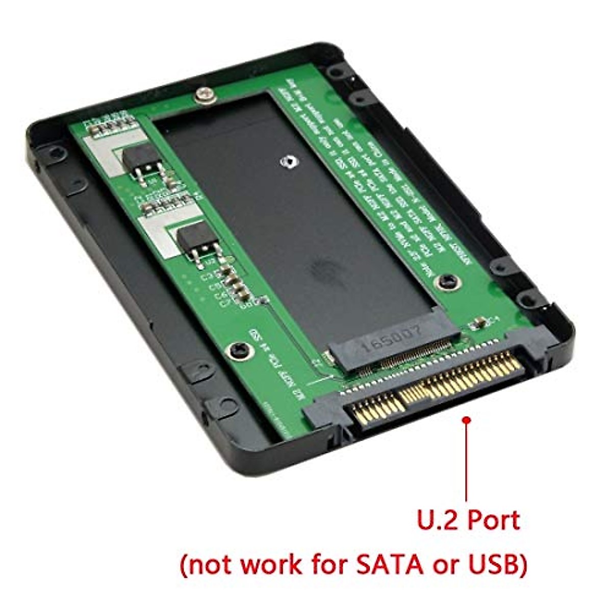 CHENYANG SFF-8639 NVME U.2 to NGFF M.2 M-Key PCIe SSD Case Enclosure for Mainboard PCI-E 4X SSD 750 p3600 p3700