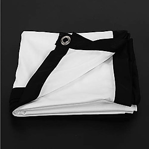 HD Portable Projector Screen 16:9 Non-Crease Projector Movies Screen 40inch - 120inch Thicken Projection Curtain for Indoor Outdoor Home Theater Office Presentation Education(40in)
