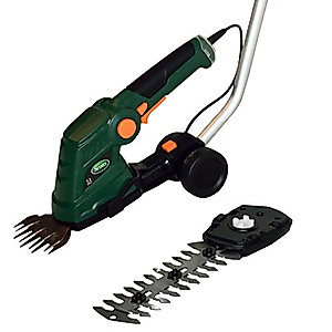 Scotts Outdoor Power Tools LSS10272PS 7.5-Volt Lithium-Ion Cordless Grass Shear/Shrub Trimmer with Wheeled Extension Handle, Green