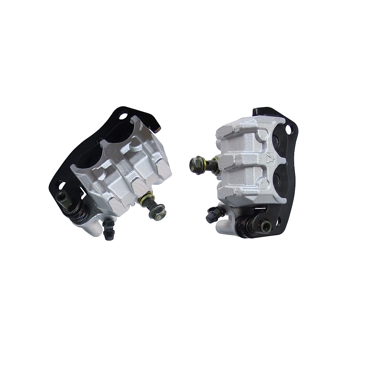 Hity Motor Front Brake Caliper Left and Rignt Set With Brake Pads For YAMAHA UTV RHINO 700 YXR 700 2008-2011 RHINO 660 YXR 660 2004-2007 Rhino 450 2006-2009