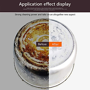 Goeielewe 6-Pack Nano Emery Sponge Brush Eraser Scrub, Carborundum Cleaning Sponge Brush Household Cleaning Tools Cotton for Removing Rust Cleaning Kitchen Supplies